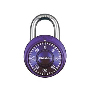 master lock 1526d locker lock combination padlock 1 pack purple