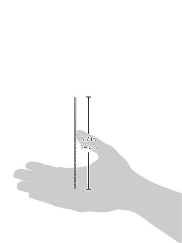 The Hillman Group 375222 Tapper Carbide Drill Bit, 5/32 by 5 1/2-Inch, No Color