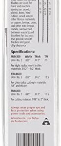 Olson Saw FR49400 Skip Tooth Scroll Saw Blade Assortment,36