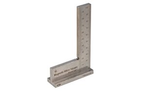 fastcap steel magnetic micro square for hands-free adjustment - perfect for professional contractors, carpenters and technicians - 80569