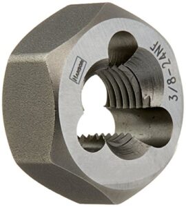 irwin tools 7736 irwin re-threading hex die-3/8"-24 nf, hcs left hand die-bulk