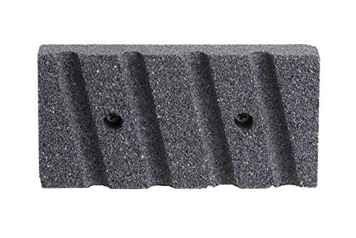 MARSHALLTOWN Rub Brick, Fluted 20-Grit Silicone Carbide Surface, Concrete Tools, Masonry Tools, Clean Bricks, Dressing Down and Remove Marks From Concrete, RB192