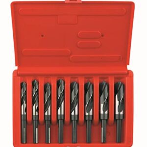 Irwin 8Pc Silver and Deming Drill Bit Set