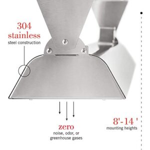 Infratech WD-Series Dual Element Stainless Steel 61.25" 6000 Watt Electric Outdoor Heaters