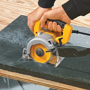 DEWALT Wet Tile Saw, Masonry, 4-3/8-Inch (DWC860W)