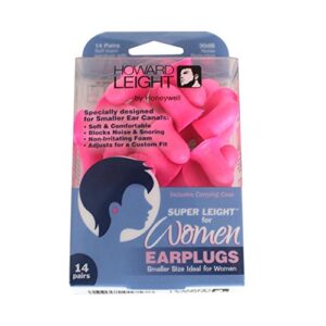 Howard Leight Women Earplugs Pink 14 Pr