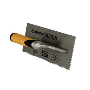 schluter kerdi trowel - 1/8in x 1/8 in square notch