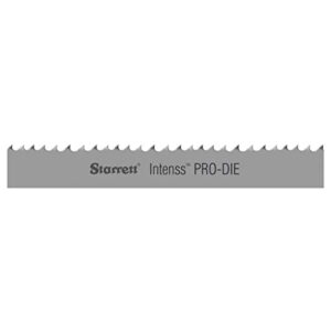 starrett 99188-05-04-1/2intenss pro-die bi-metal band saw blade 05 ft. 04-1/2 in., 1/2 x .025 x 14-18/p