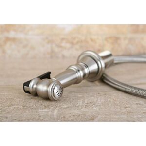 Kingston Brass Gourmetier KBSPR38 Kitchen Faucet Sprayer with Hose, Brushed Nickel