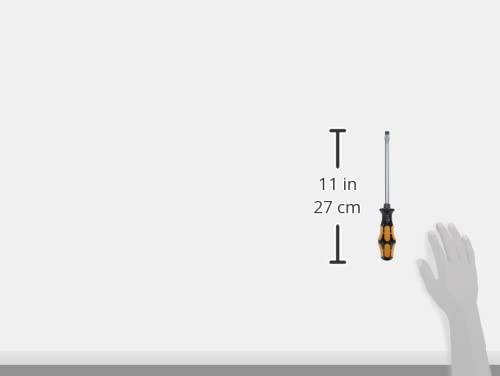 Wera 05018270001 Kraftform Plus 932 A Slotted Screwdriver, 10mm Head, 7" Blade Length