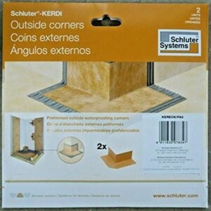 Schluter KERDI Outside Corner - 2 Units