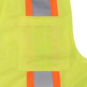 Radians SV6G5X Two Tone Surveyor Class 2 Safety Vest, 5X-Large, Green