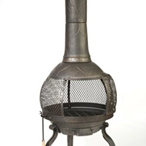 Deckmate Sonora Outdoor Chimenea Fireplace Model 30199