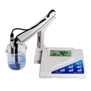 sper scientific lcd display benchtop ph-mv meter, 0 to 14 ph range, +/- 0.02 ph accuracy, 0.01 resolution - 860031