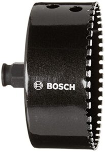 bosch hdg418 4-1/8 in. diamond hole saw , black