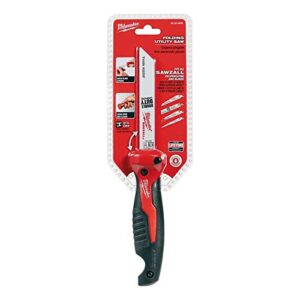 Milwaukee 48-22-0305 6 Inch Folding Jab Saw Compatible with Sawzall Reciprocating Saw Blades (Multi Purpose Blade Included)