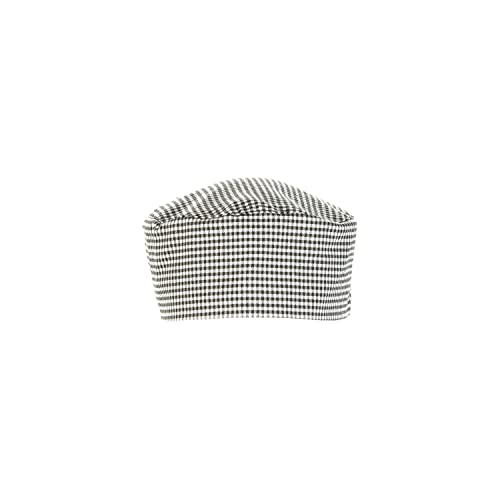 Chef Works Unisex Chef Beanie, Small Check, One Size