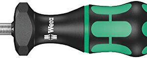 Wera 05074710001 Kraftform 7445 Hexagon Torque Screwdriver, 1/4" Head, 2.5-11.5"/lbs Variable Torque Adjustment Range