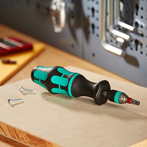 Wera 05074710001 Kraftform 7445 Hexagon Torque Screwdriver, 1/4" Head, 2.5-11.5"/lbs Variable Torque Adjustment Range