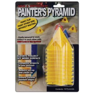 painters pyramid stands, yellow (km1257)