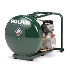 rolair gd4000pv5h 4.5 gallon gas powered cordless small portable air compressor