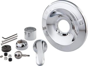 delta faucet shower handle renovation repair trim kit for delta 600 series tub and shower trim kits, chrome rp54870