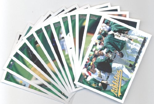 2010 Topps Baseball Cards Complete TEAM SET: Oakland Athletics (Series 1 & 2) 28 Cards including Dallas Braden, Pennington, Chavez, Hairston, Kilby, Bailey, Crosby, Suzuki & more!