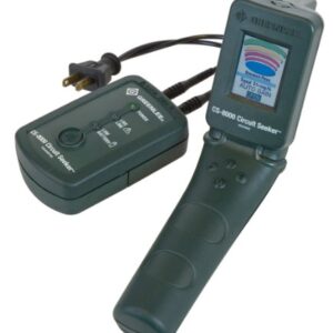 Greenlee CS-8000 Circuit Seeker for Circuit Tracing with Full-Color Graphical LCD Display