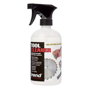 trend tool & bit cleaner: industrial strength wood & resin remover, 18 fl oz, clean/500