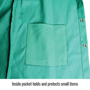 Revco F930C-L Flame Retardant Coat, 9 oz. Cotton, Large