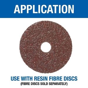 Mercer Industries 325045-4-1/2" x 5/8"-11 Standard Backing Pad for Fibre Discs