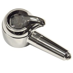 danco 10424 lever handle, for use with delta series 1700 monitor tub and shower faucets, 5 in h x 2 in w, chrome