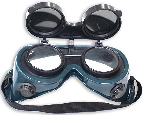 QTY 2 WELDERS WELDING CUTTING SAFETY GOGGLES GLASSES