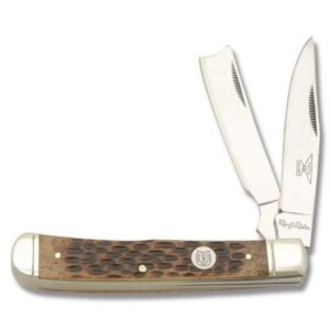 rough ryder rr072 razor trapper amber bone, multii, one size