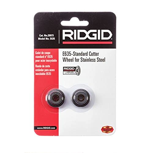 RIDGID 29973 Model E635 Stainless Steel Tubing Cutter Replacement Wheel with Bearings, Pipe Cutter Wheel