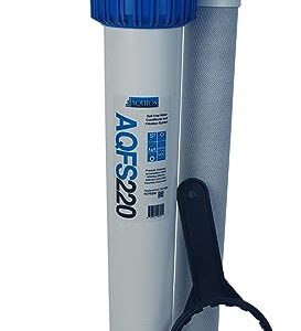 Aquios® AQFS220 Whole House Salt Free Water Softener and Filter System - New Model - For Homes Under 2000 Square Feet