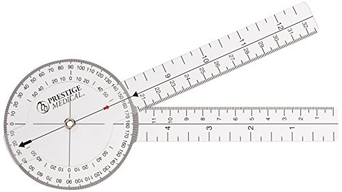 Prestige Medical Protractor Goniometer, 8 Inch, 0.70 Ounce