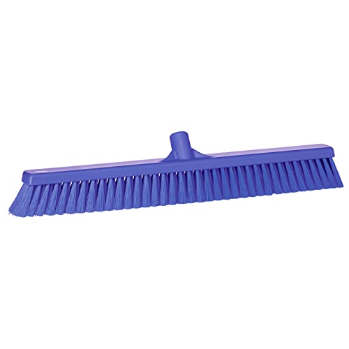 Vikan, Blue Broom,Push,Soft,24",PP/PBT, 3199