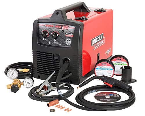 LINCOLN ELECTRIC CO K2698-1 Easy MIG 180 Wire Feed Welder,