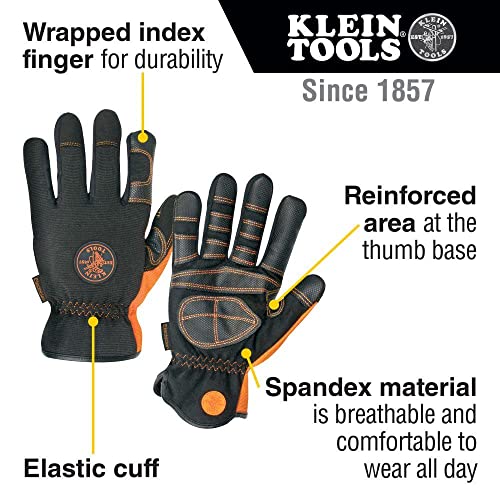 Klein Tools 40072 Electricians Gloves Large