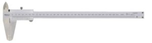 mitutoyo 530-122 vernier caliper, stainless steel, 0-150mm range, +/-0.03mm accuracy, 0.02mm resolution