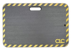 clc custom leathercraft 302 medium shock absorption kneeling pad, 14 x 21-inch,black