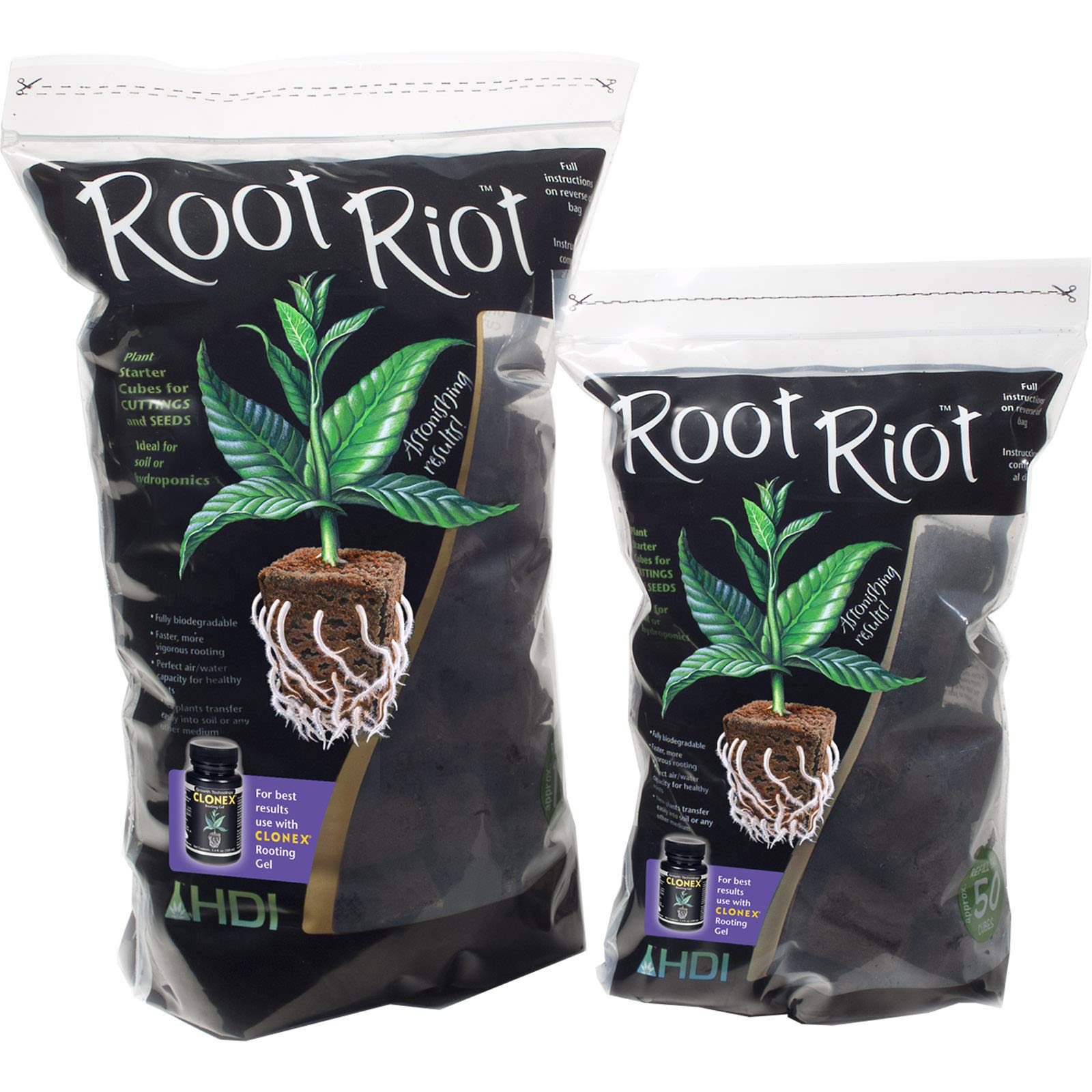 Root Riot Bag of 100