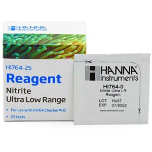 hanna instruments hi 764-25 nitrite reagents (pack of 25)