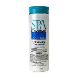 spa essentials 32130000 chlorinating concentrate granules for spas and hot tubs, 2-pound