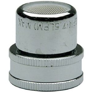 brasscraft mfg brasscraft-sf0204x brasscraft sf0204x faucet aerator aerator-3/4 fem garden hose thd, chrome