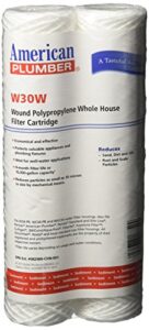 american plumber w30w whole house sediment filter cartridge (2-pack)