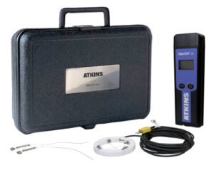 cooper-atkins aquatuff 93816-k screen print kit includes 35100-k waterproof thermocouple instrument, 50008-k screen print donut probe and case