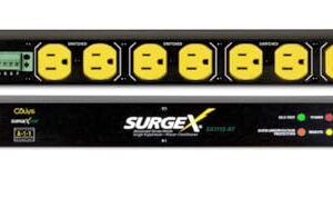 SurgeX SX-1115-RT Rack Mount Surge Eliminator & Power Conditioner w/Remote, 1RU