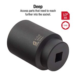 Sunex 252D 1/2-Inch Drive by 1-5/8-Inch Deep Impact Socket